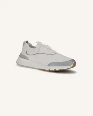 Brunello Cucinelli Techno Cotton Knit Sneakers Runners