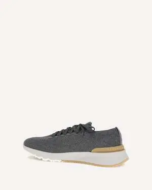 Brunello Cucinelli Cotton Sneakers - Blue