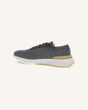 Brunello Cucinelli Cotton Sneakers - Blue