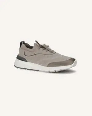 Brunello Cucinelli Techno Cotton Knit Sneakers Runners
