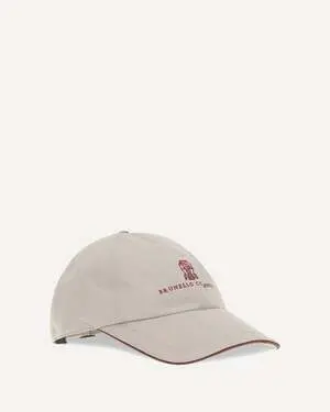 Brunello Cucinelli Baseba Cap Mae