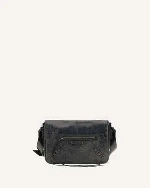 Balenciaga Small Le City Shoulder Bag - Black