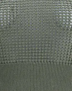 Brunello Cucinelli Perforated Sequin Tank Top Feale
