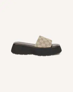 Gucci Oversized Sole Slider Sandals