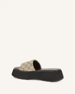 Gucci Oversized Sole Slider Sandals
