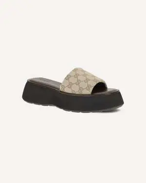Gucci Oversized Sole Slider Sandals