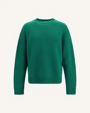 TOM FORD Wool And Cashmere Crew Neck Sweater - Green