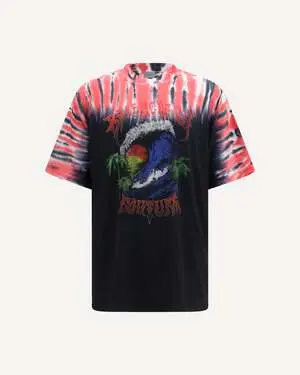 Balenciaga Extree Tie Dye T-shirt Ale Multicolour
