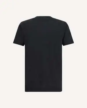 Dolce & Gabbana Cotton T-shirt With Logo Plaque