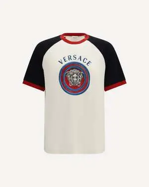 Versace Cotton Jerey T-hirt - White