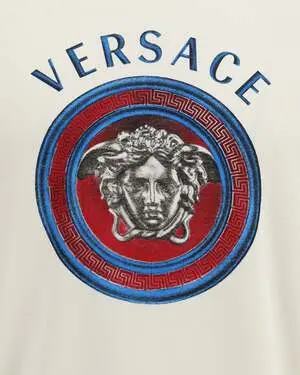 Versace Cotton Jerey T-hirt - White