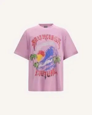 Balenciaga Vintage Surfer Oversized T-shirt Mae