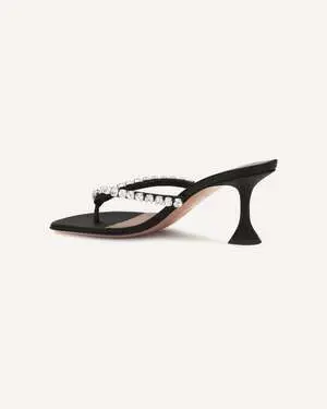 Amina Muaddi Gigi Crystal-embellished Thong Sandals