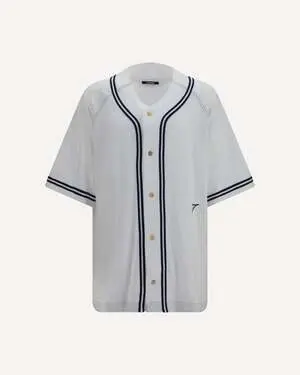 Jacquemus Baseba Knit Shirt Mae - White