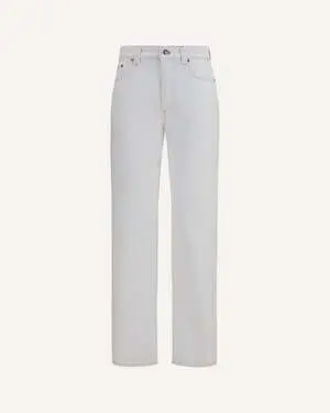 Versace High-waisted Straight Leg Jeans - White