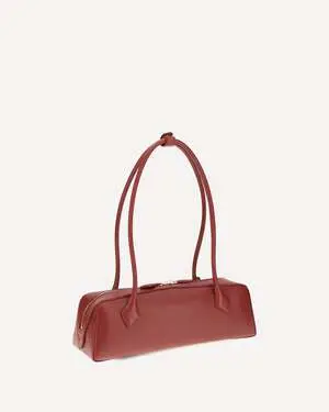 Alaïa Small Le Teckel Shoulder Bag - Red