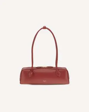 Alaïa Small Le Teckel Shoulder Bag - Red