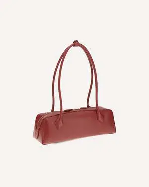 Alaïa Small Le Teckel Shoulder Bag - Red