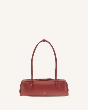Alaïa Small Le Teckel Shoulder Bag - Red