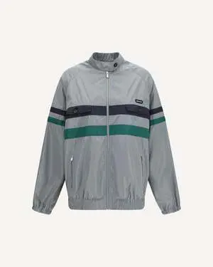 Miu Miu Technical Silk Jacket - Grey
