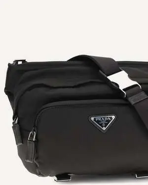Prada Re-nylon And Saffiano Shoulder Bag