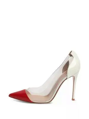 GIANVITO ROSSI Pointed-toe Pumps - White