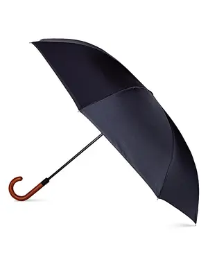 TOTES Auto Reverse Close Stick Umbrella - Black