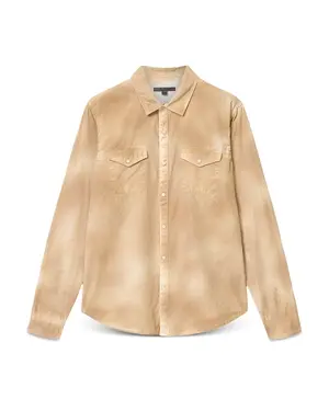 John Varvatos Marshal Western Snap Front Shirt