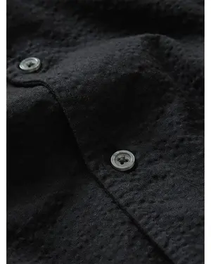 John Varvatos Dan Short Sleeve Camp Collar Shirt