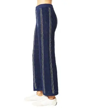 Central Park West Novelty Stitch Sweater Pants