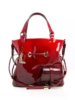LANCEL Premier Flirt Bucket Bag - Red