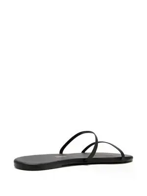 Tkees Double Strap Flat Sandals - Black