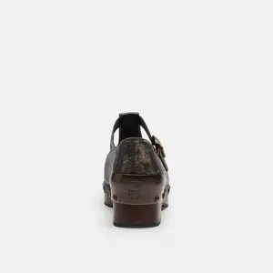 COACH X Brain Dead Leather Mary Jane Clogs