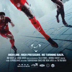 Nike Canada Soccer National Team Poster