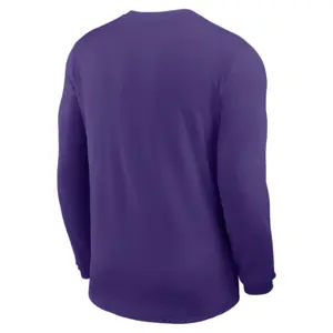 Nike Lsu Dri-fit College Long-sleeve Top - Purple