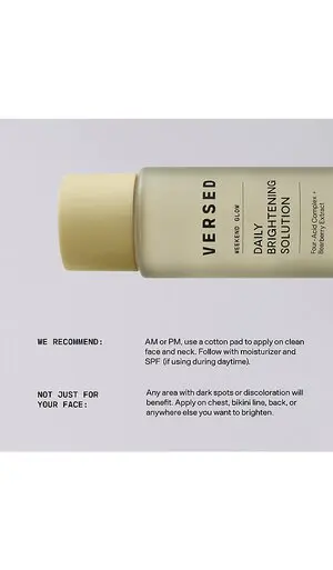 VERSED Weekend Glow Daily Brightening Solution