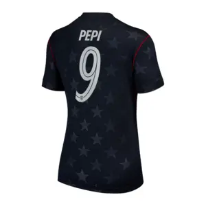 Nike Ricardo Pepi Usmnt 2026 Stadium Away Dri-fit Soccer Jersey - Blue
