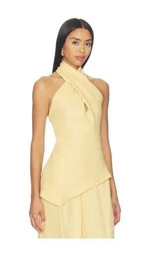 Faithfull The Brand Maria Top In Cream