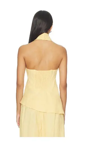 Faithfull The Brand Maria Top In Cream