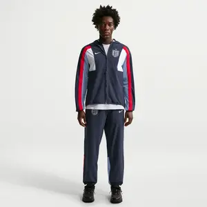 Nike England Energy Dri-fit Soccer Woven Pants - Blue