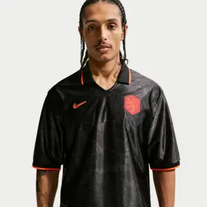 Nike Netherlands Energy Dri-fit Short-sleeve Soccer Top - Black