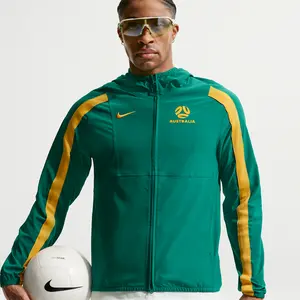 Nike Australia Dri-fit Soccer Woven Jacket - Green