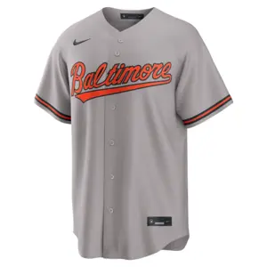 Nike Gunnar Henderson Baltimore Orioles Mlb Replica Jersey - Grey