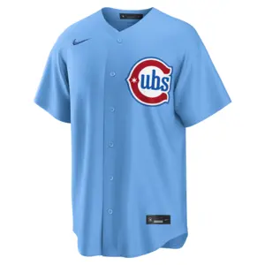 Nike Pete Crow-armstrong Chicago Cubs Mlb Replica Jersey - Blue
