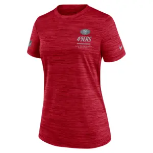 Nike San Francisco 49ers Dri-fit Velocity T-shirt - Red