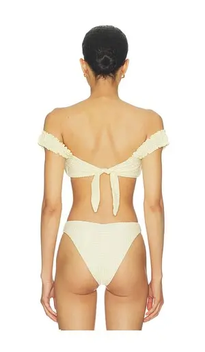 Tularosa Huntington Top In Yellow