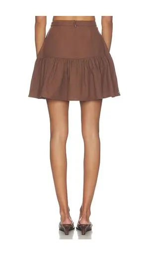 SENDERO PROVISIONS CO. Flare Skirt In Brown