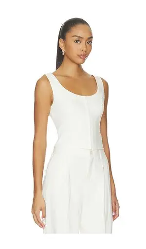 Paige Carra Top In Ivory