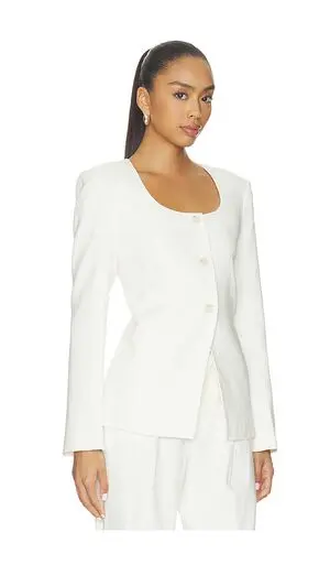 Paige Edina Blazer In Ivory