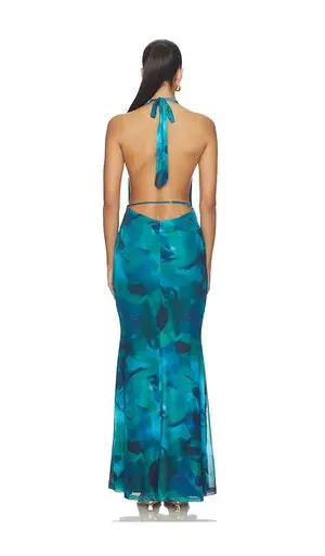 MORE TO COME Lailah Halter Maxi Dress